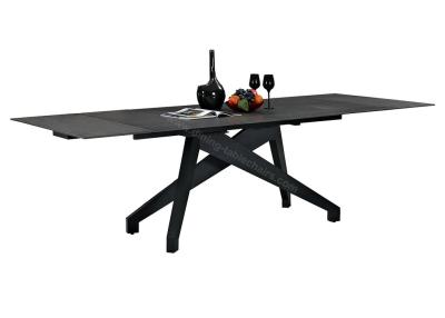 China 2.6 Meter Stone Look Dining Table , Rectangle Dining Table Heat Resistant for sale