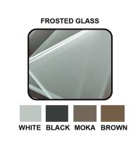 China Elegant Rectangle Dining Room Table 2.0 Meter Moka Frosted Top Long Life Span for sale