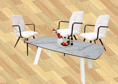 China Horsebelly Artistic Coffee Tables Living Room Use HPL Laminated Tempered Glass for sale