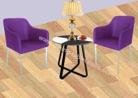 China Round Black White Round Lamp Table 4 Pieced Space Save Indoor Office Use for sale