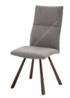 China Fabric Upholstered Woodgrain Dining Chair Livingroom Chair Leisure Chair for sale
