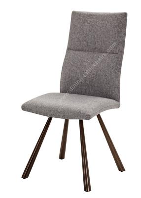 China Fabric Upholstered Woodgrain Dining Chair Livingroom Chair Leisure Chair for sale