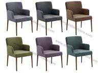 China Tear Resistant Wood Grain Chair Plywood Material High Risen Foamed Armrest for sale
