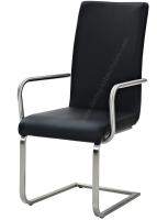 China Commerical PU Dining Chairs High Density Resilent Sponge With Slip Proof Pads for sale