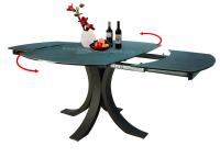 China Modern Ceramic Topped Dining Table for sale