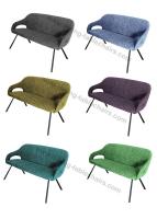 China Polyurethane PU Upholstered Dining Chair Livingroom Chair Loveseat Lounger for sale