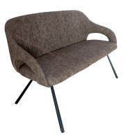 China Polyurethane PU Upholstered Dining Chair Livingroom Chair Loveseat Lounger for sale