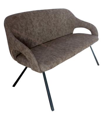 China Polyurethane PU Upholstered Dining Chair Livingroom Chair Loveseat Lounger for sale