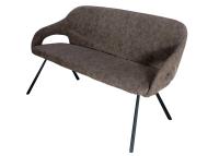China Polyurethane PU Upholstered Dining Chair Livingroom Chair Loveseat Lounger for sale