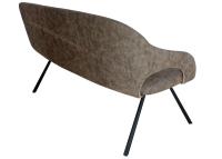 China Polyurethane PU Upholstered Dining Chair Livingroom Chair Loveseat Lounger for sale