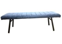 China Fabric 1.4m Upholstered Corner Dining Bench PU Like Surface Good Breathability for sale