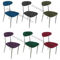 China Soft Fabric Upholstered Dining Chairs , Skin Friendly Leisure Meeting Room Chairs for sale