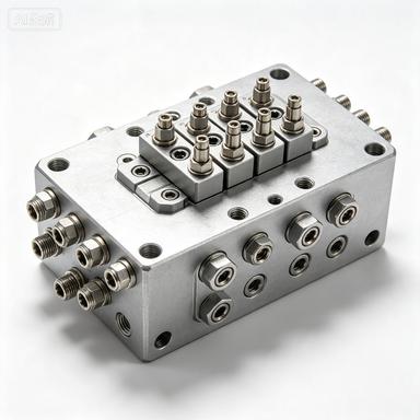 China Sand-vik D50KS Rotary Blast Hole Drill Spare Part 031514-001 FEED MANIFOLD ASSEMBLY, 1 VALVE for sale