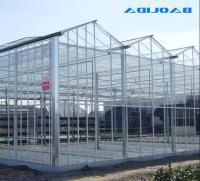 China Large Size Venlo Glass Greenhouse High Strong Structure ISO9001 for sale