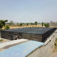 China Low Price Steel Rectangle Greenhouse Frame with Shade Net for Tropical Area for sale
