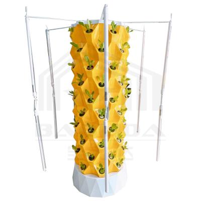 China 12 Tier 30L 96 Holes Growing Towers Hydroponics Vertical Garden Systems  for Plant Grow Vegetable Grow for sale