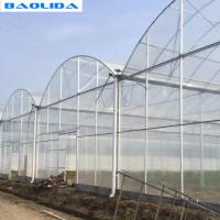 China Clear Plastic Grow Tunnel / Agriculture Farm Plastic Tunnel Greenhouse for sale
