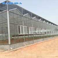 China Gothic Venlo Type Greenhouse Agricultural Stable Structure Easily Assembled for sale