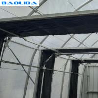 China Plastic Automated Blackout Light Deprivation Greenhouse Single Span Agricultural for sale