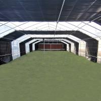 China Sides Ventilation Light Deprivation Greenhouse Hot Dip Galvanized for sale