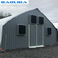 China 16ft Wall Height Sides Ventilation Shading System Automated Blackout Greenhouse for sale