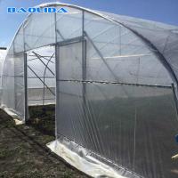 China Tunnel Cover Reinforced Clear Poly Sheeting Polyethylene Film Greenhouse for sale