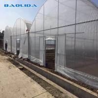 China Seedling Nursery Greenhouse Structure Galvanizing Steel Arched Frame Multi Span Greenhouse for sale