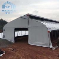 China Black And White Film Cover Single Span Tunnel Plastic Mushroom Greenhouse for sale