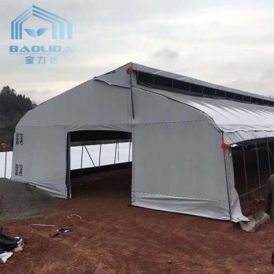 China Black And White Film Cover Single Span Tunnel Plastic Mushroom Greenhouse for sale