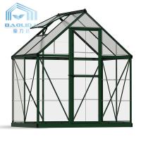 China Garden Horticultural Pint Sized Greenhouse Tent PC Sheet Covered for sale