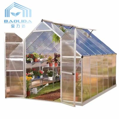 China Horticultural Plants Overwintering Greenhouse Tent With PC Boards for sale