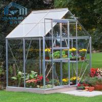 China Tempered Insulating Glass Flower Greenhouse Horticultural Ventilated for sale