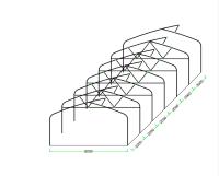 China Agriculture Polyethylene Film Tunnel Greenhouse For Seedlings Vegetables for sale