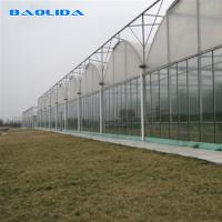 China Prefabricated Tunnel Plastic Film Multispan Greenhouse Plastic Film Greenhouse for sale