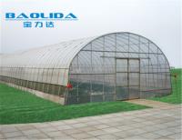 China Agricultural Vegetable Tunnel Single Span Greenhouse Plastic Film 150 Micron for sale
