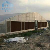 China Agricultural Vegetable Tunnel Single Span Greenhouse Plastic Film 150 Micron for sale
