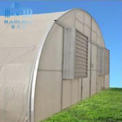 China Agricultural Vegetable Tunnel Single Span Greenhouse Plastic Film 150 Micron for sale