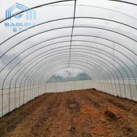 China Winter Warm Tomato Anti Fogging Non Drop Plastic Film Greenhouse Tunnel Plastic Greenhouse for sale