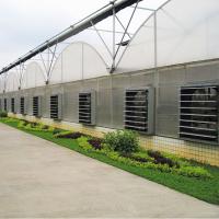 China Sunlight High Double Arch Multi Span Greenhouse For Vegetables Planting for sale