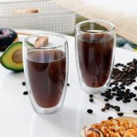 China Dishwasher Safe Double Wall Borosilicate Glass Coffee Espresso Cup BPA Free Lead Free for sale