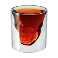 China 130ML/4.4oz. Production Double Wall Beer Glasses Borosilicate Insulated Shot Glass Cup for sale