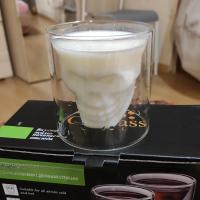 China 130ML/4.4oz. Production Double Wall Beer Glasses Borosilicate Insulated Shot Glass Cup for sale
