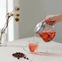 China Stay Hydrated on Your Camping Trip with CnGlass Handmade Borosilicate Glass Water Jug for sale