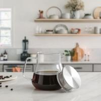 China Stay Hydrated on Your Camping Trip with CnGlass Handmade Borosilicate Glass Water Jug for sale