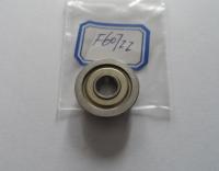 China Micro ball bearings F607ZZ with flange for sale