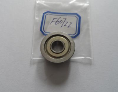 China Micro ball bearings F607ZZ with flange for sale