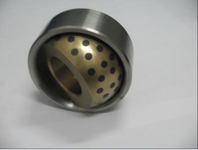 China Spherical plain bearing with bronze inner for self-lubricating process for sale
