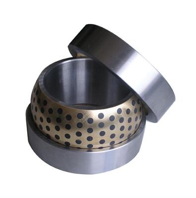 China High quality self-lubricating Spherical plain bearing with bronze inner for sale