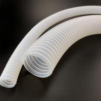 China Flexible Anti-static Convoluted PTFE Hose Conductive Black PTFE Chemical for sale