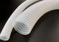 China Flexible Anti-static Convoluted PTFE Hose Conductive Black PTFE Chemical for sale